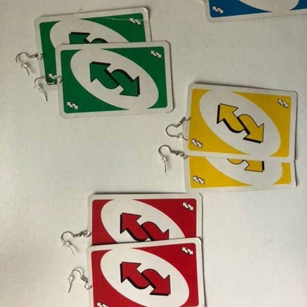 Yellow Uno Reverse Cards - Etsy