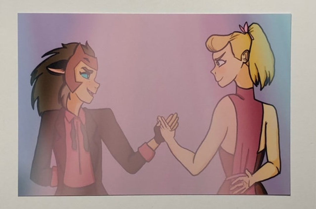 Catradora Princess Prom Art Print 4x6 - She-ra and the Princesses of ...