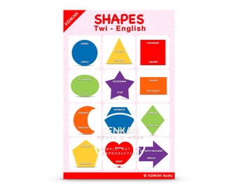 Twi & English Numbers 1-20 Poster Digital - Etsy