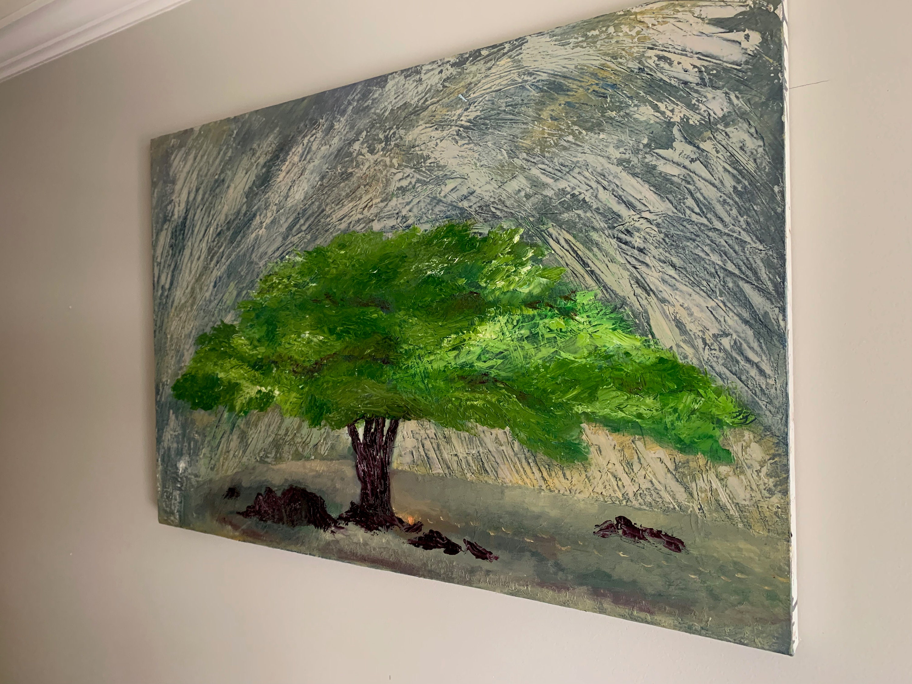 Tree Painting the Broom Tree - Etsy