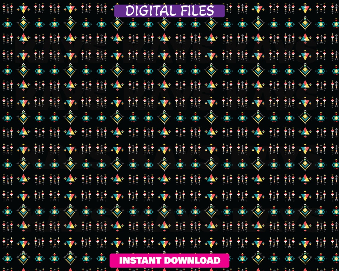 Indigenous Patterns Png Native Patterns Png Svg Jpg 4 in | Etsy