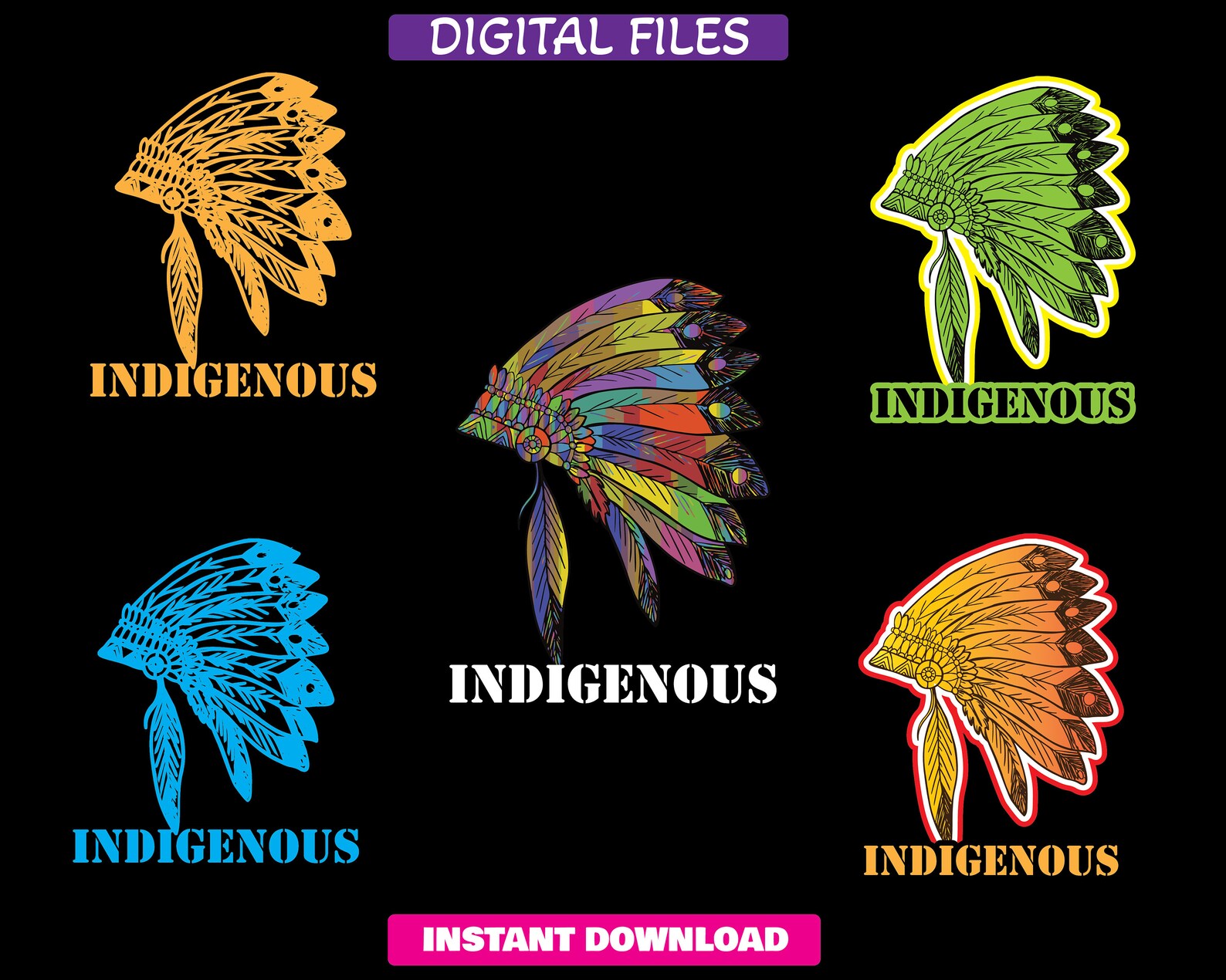 Indigenous Svg Pack Indigenous Pride Pack 81 Files Pack Png Jpg Svg Eps ...