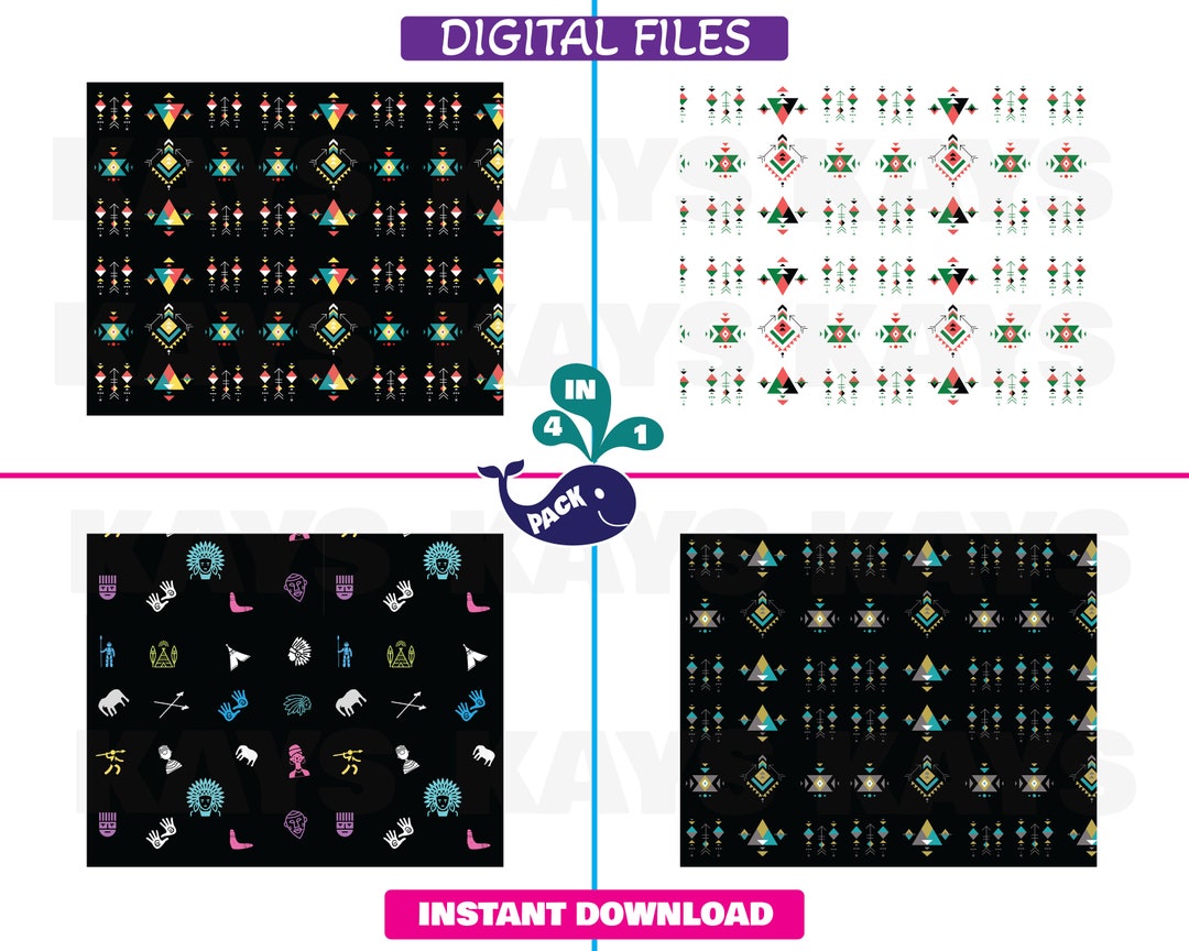 Indigenous Patterns Png Native Patterns Png Svg Jpg 4 in 1 Pack. - Etsy ...