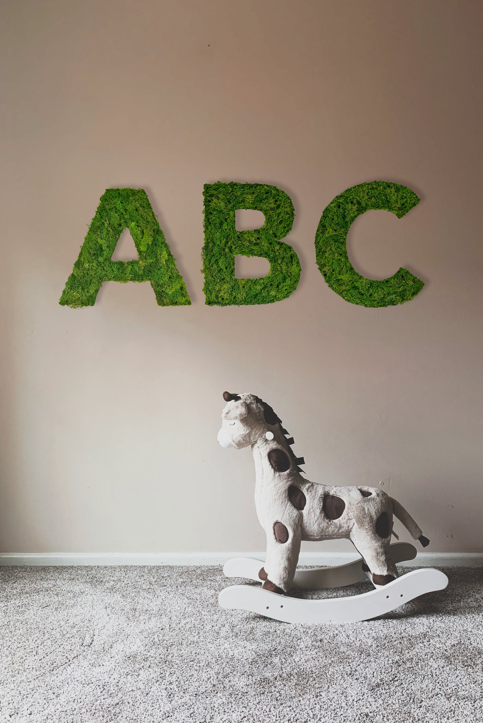 Moss Picture Letters Individually Designed Words Iceland Moss, Home ...