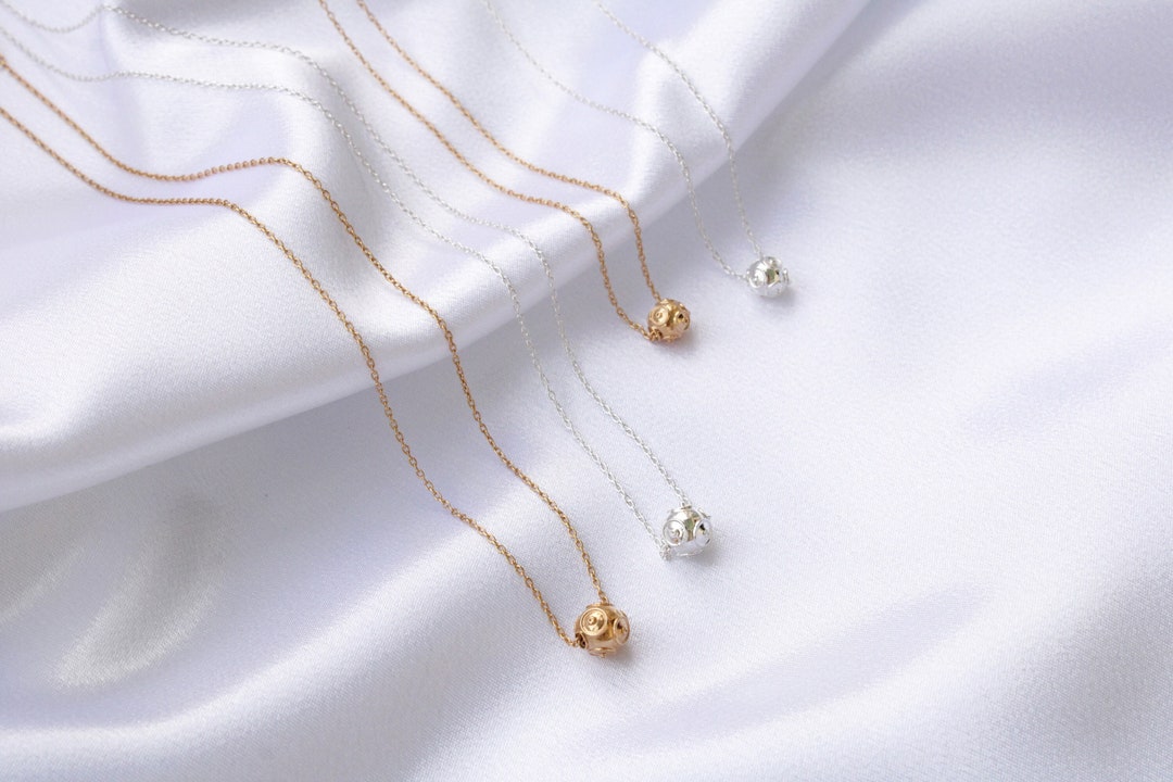 Portuguese Filigree Necklace • 24k Gold Plated / 925 Sterling Silver ...