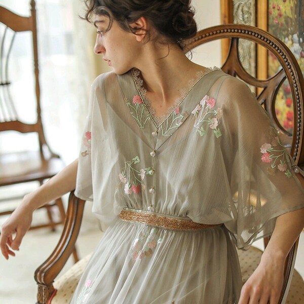 Pre Raphaelite Dress - Etsy
