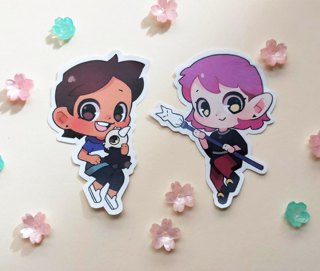 Luz and Amity Stickers Lumity the Owl House - Etsy