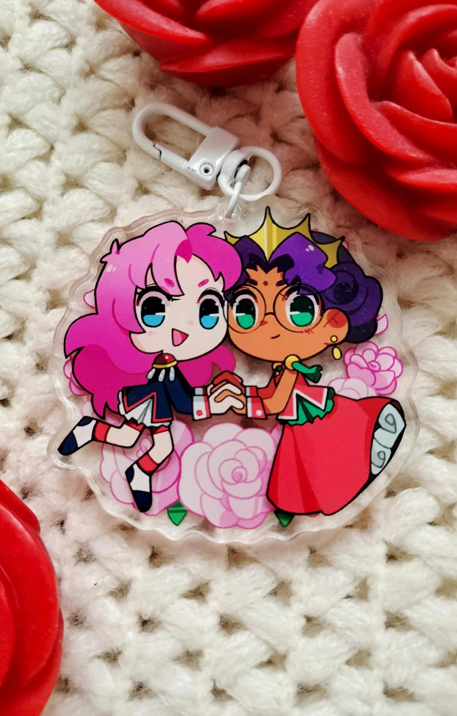 Utena Anthy Keychain - Etsy