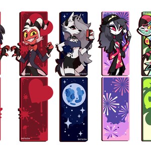 Helluva Boss 3D Acrílico Encanto Stolas Blitz Stolitz Millie Moxxie ...