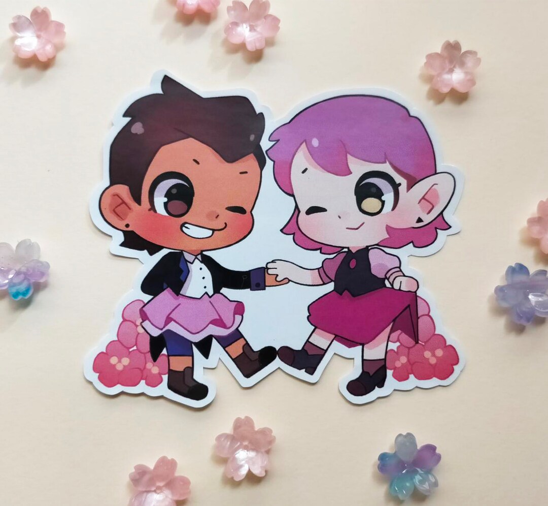 The Owl House Lumity Sticker Grom Luz Amity - Etsy Canada