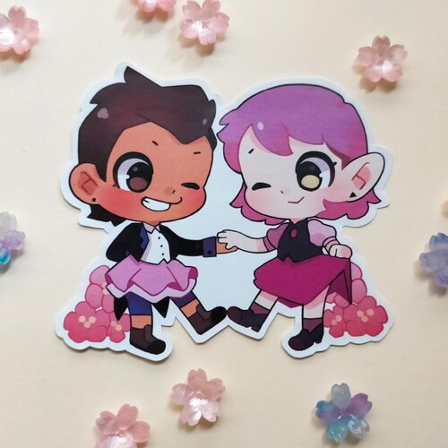 Lumity Colouring Page the Owl House Season 2 Luz Noceda - Etsy