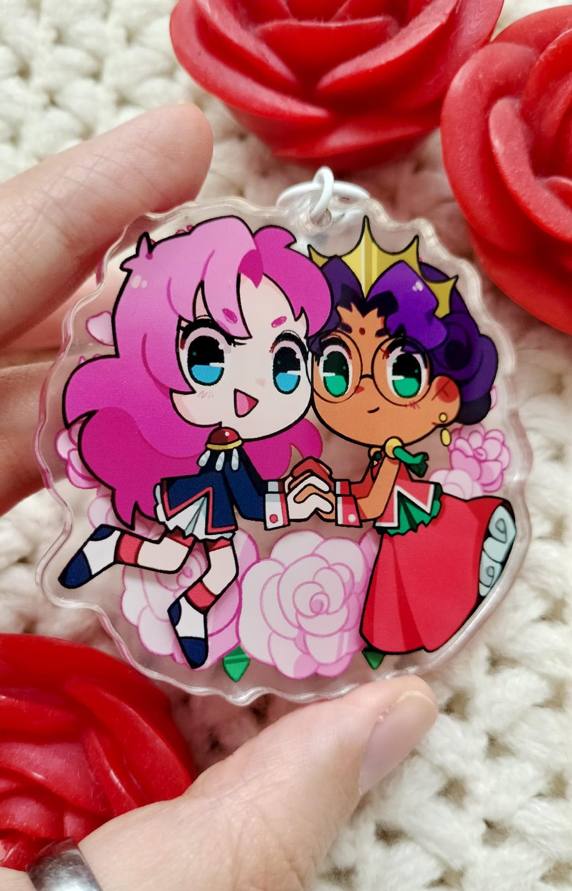 Utena Anthy Keychain - Etsy