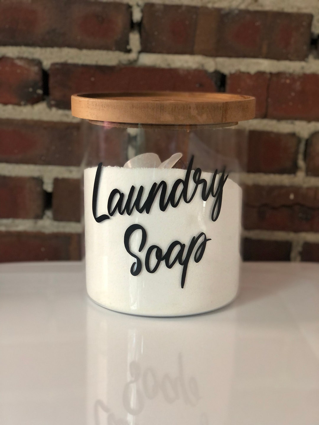 Laundry Soap Decal - Etsy
