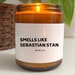 Smells Like Sebastian Stan Candle - Etsy