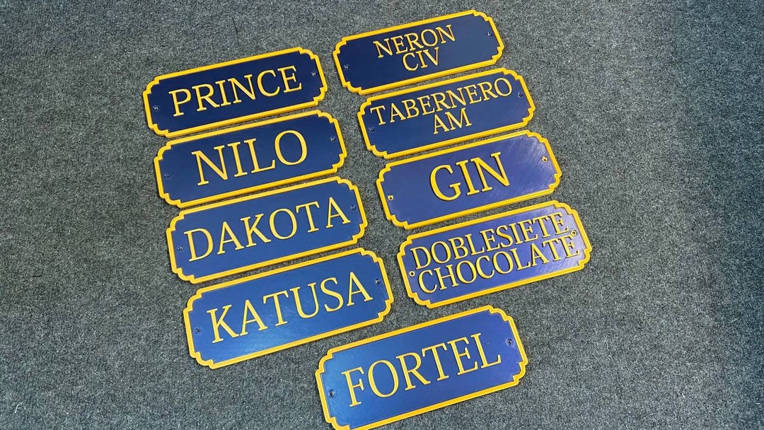 Nameplates on the Door, Nameplates on the Office Door, Nameplate for ...