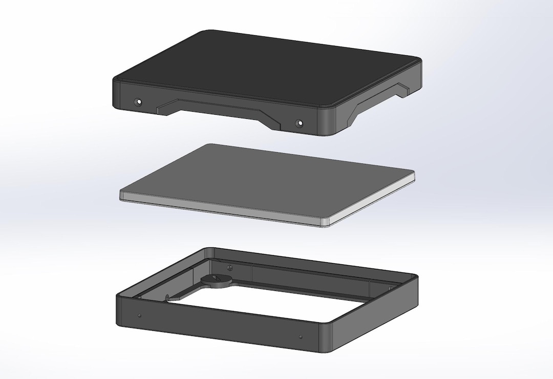 Starlink Mini Flat Mount for Rectangular Dishy. RV Roof Adaptor ...