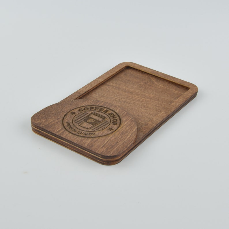 Wooden Check Presenter, Restaurant Check Holder, Bill Holder, Receipt ...