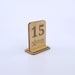Restaurant Table Numbers 1-10 Set, Cafe Numbers, Wedding Table Number ...