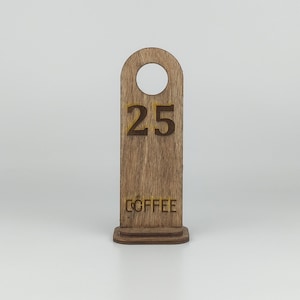 Restaurant Table Numbers 1-10 Set, Cafe Numbers, Wedding Table Number ...