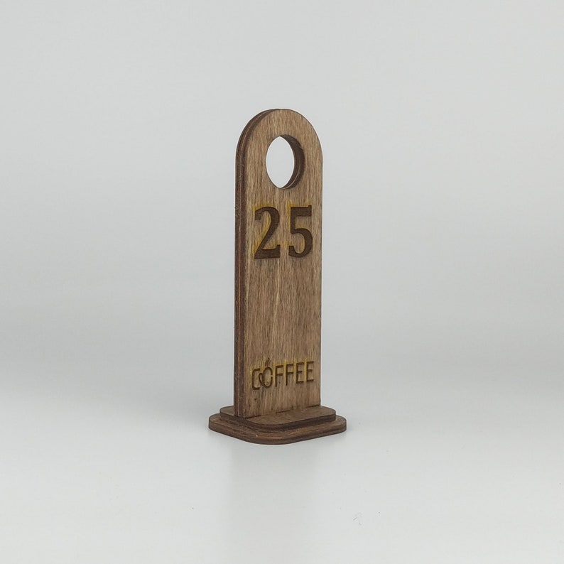 Restaurant Table Numbers 1-10 Set Cafe Numbers Wedding Table - Etsy