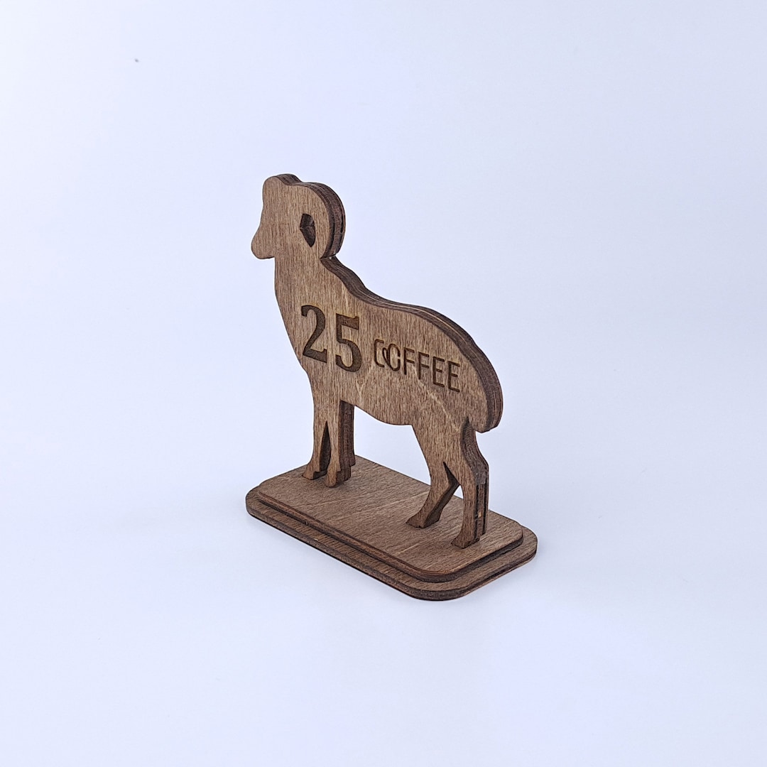 Personalized Cafe Restaurant Table Numbers Set With Logo, Steak House ...