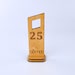 Personalized Cafe Restaurant Table Numbers Set With Logo, Minimal ...