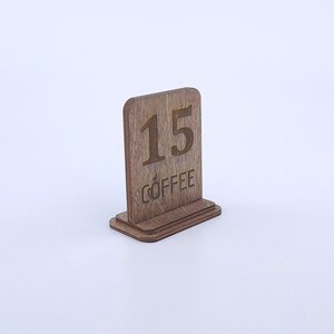 Restaurant Table Numbers 1-10 Set, Cafe Numbers, Wedding Table Number ...