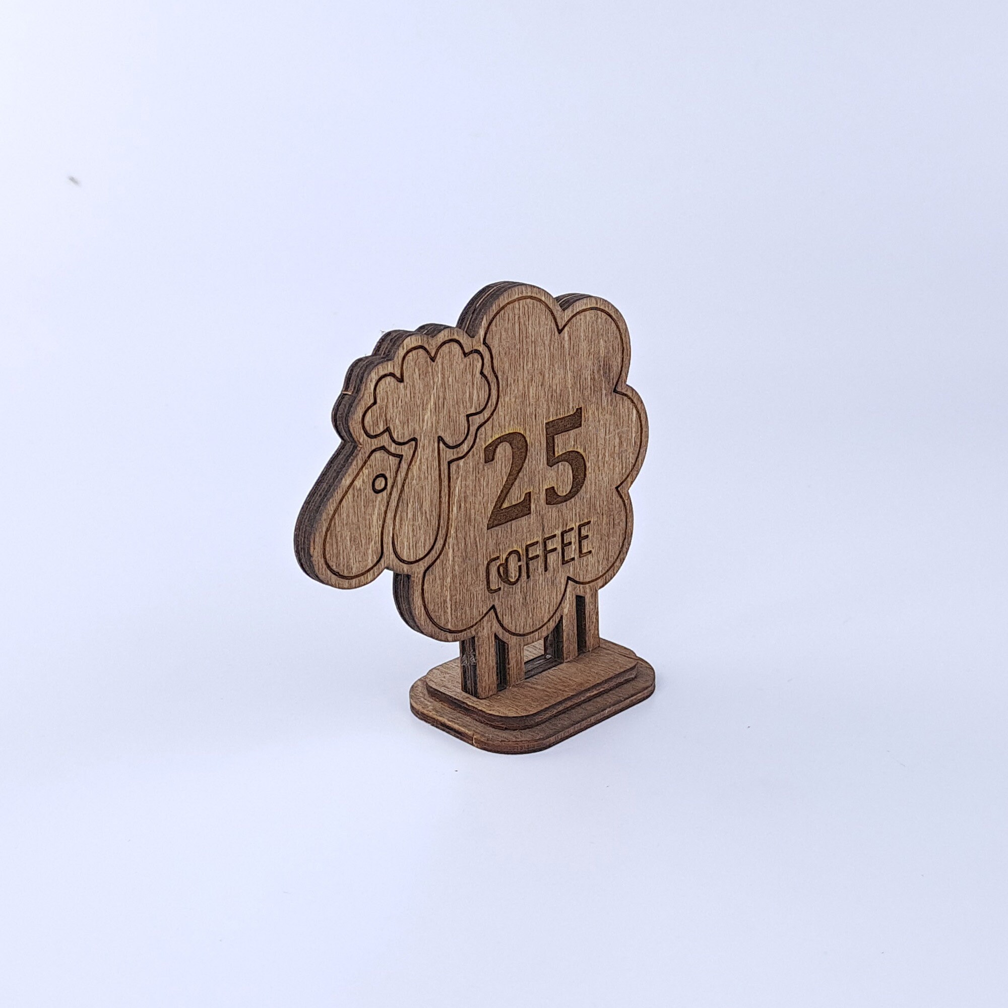 Personalized Cafe Restaurant Table Numbers Set With Logo, Steak House ...