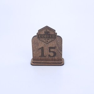 Restaurant Table Numbers 1-10 Set, Cafe Numbers, Wedding Table Number ...