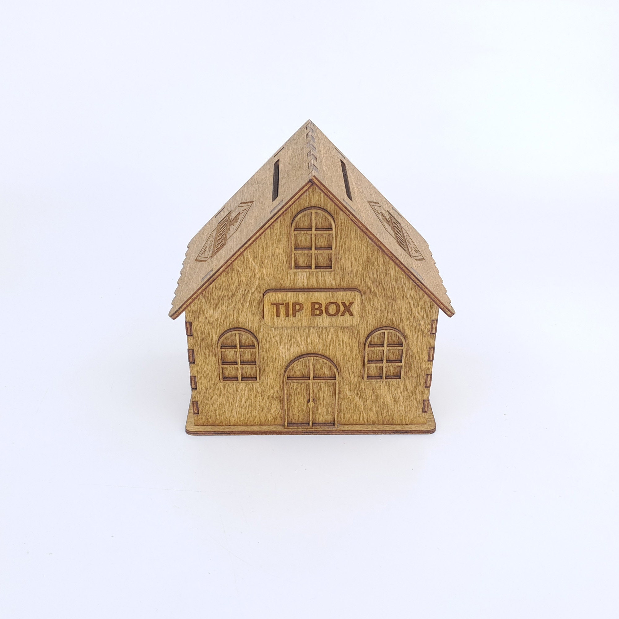 Personalized Wooden Tipping Box, Restaurant Tip Box, Custom Money Box ...