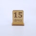 Restaurant Table Numbers 1-10 Set, Cafe Numbers, Wedding Table Number ...