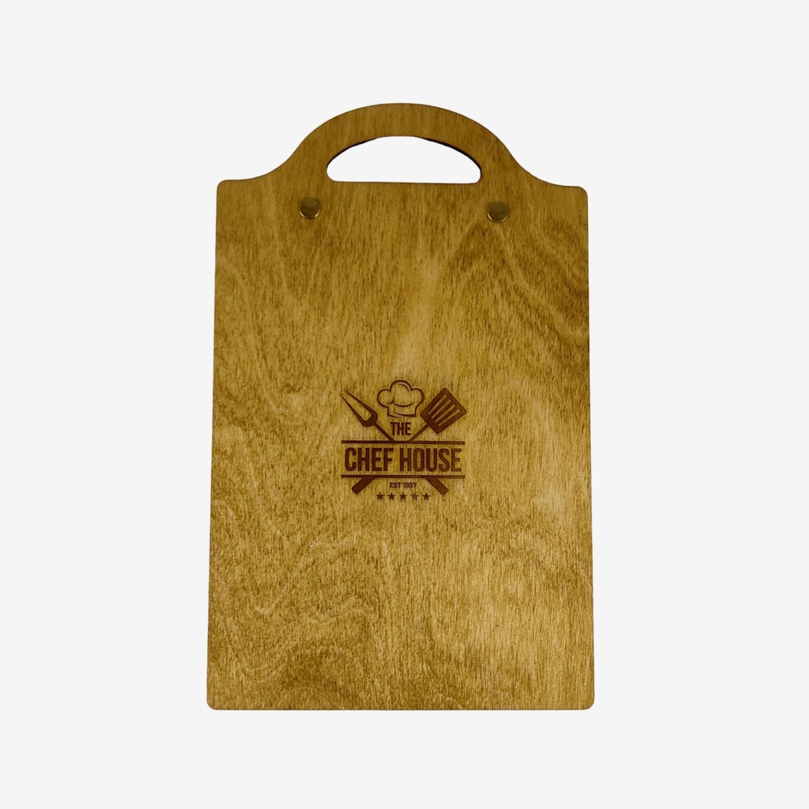 Wooden Menu Holder A5-A4 Engraved Menu Holder Restaurant - Etsy