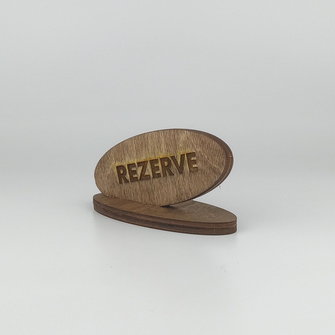 Reserved Table Sign, Wooden Rusctic Board, Reserved Restaurant Sign ...