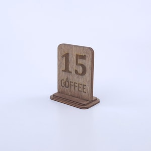 Restaurant Table Numbers 1-10 Set, Cafe Numbers, Wedding Table Number ...