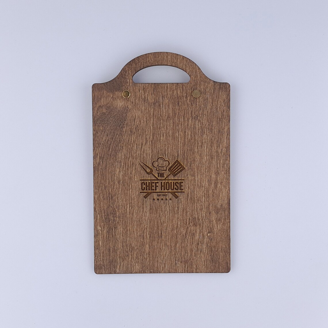 Wooden Menu Holder A5-A4 Engraved Menu Holder Restaurant - Etsy