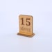 Restaurant Table Numbers 1-10 Set, Cafe Numbers, Wedding Table Number ...