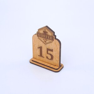 Restaurant Table Numbers 1-10 Set, Cafe Numbers, Wedding Table Number ...
