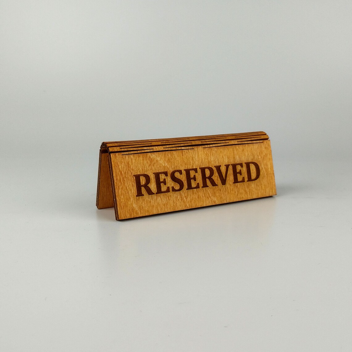 Reserved Table Sign Wooden Rusctic Board Reserved Restaurant - Etsy