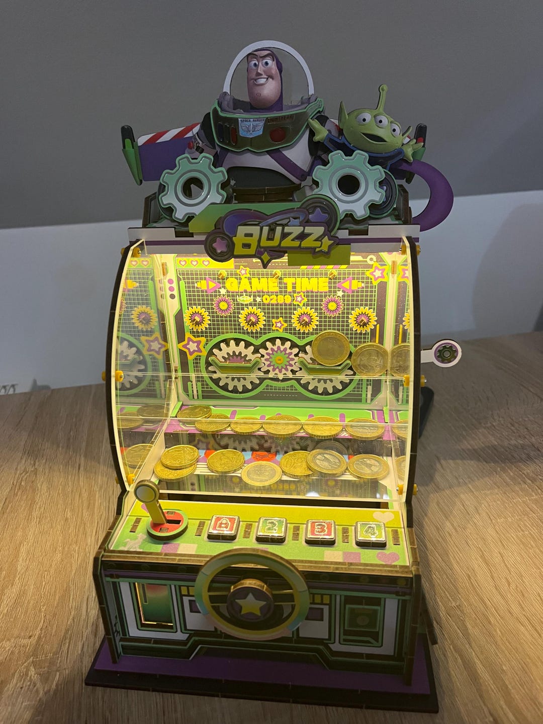 Buzz Lightyear Piggy Bank / Slot Machine sold Without Coins - Etsy