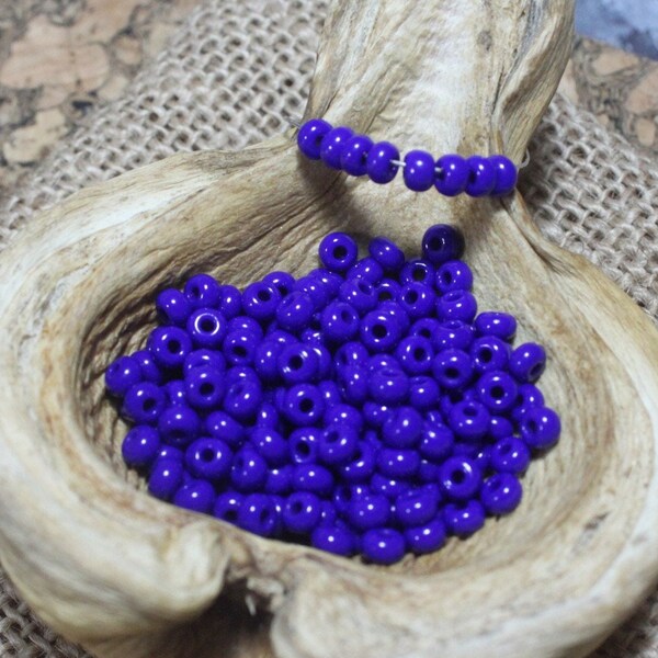 Blue Seed Beads - Etsy