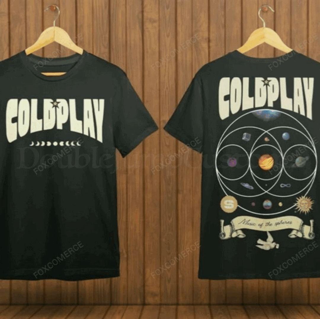 Coldplay World Tour Music of the Spheres Shirt Fan Gift Tee - Etsy