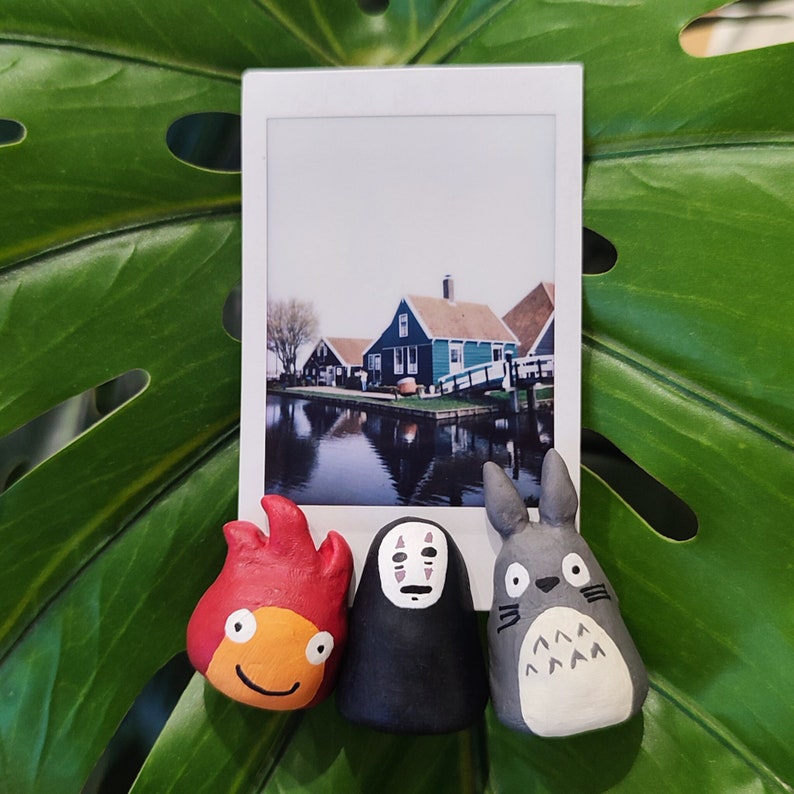 Pack 3 Studio Ghibli Photo Frames / Photo Support / Instax Photo Totoro ...