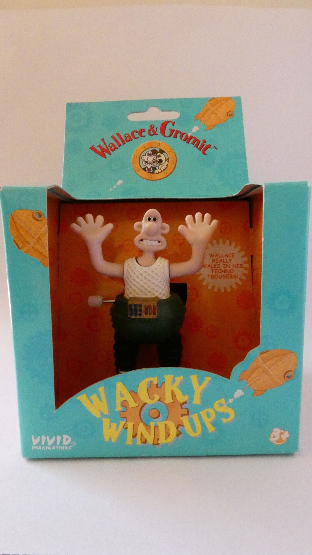 Wallace & Gromit Wind up Wallace Original Packaging - Etsy