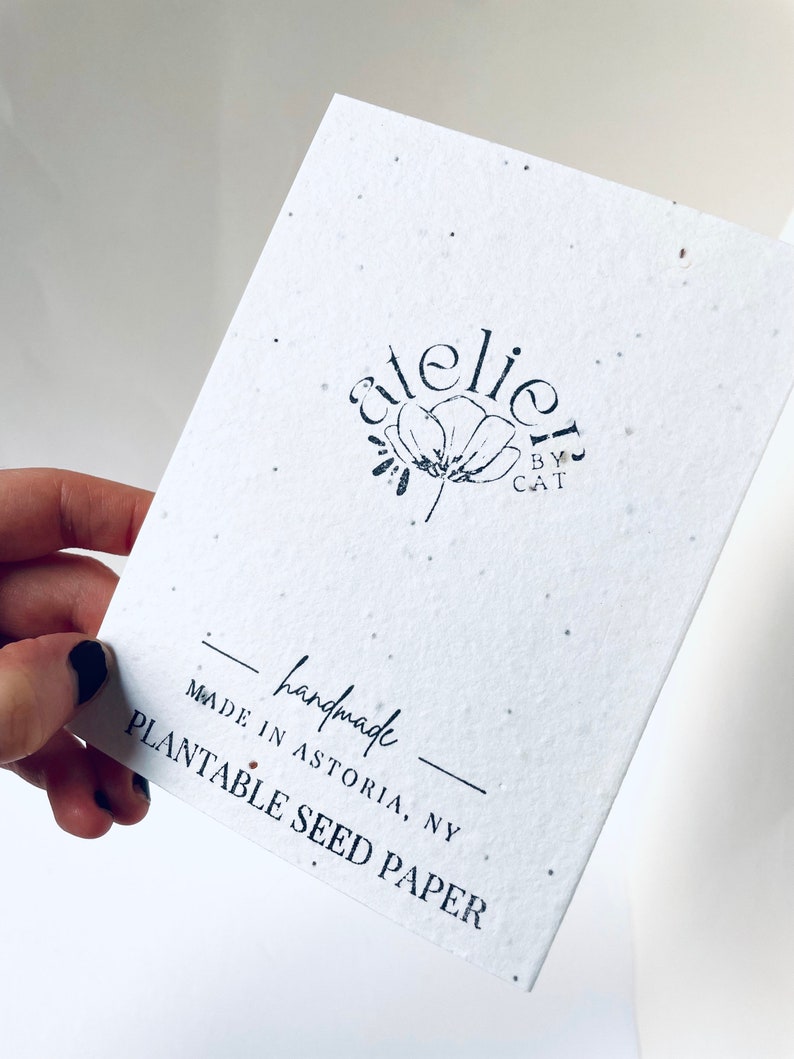 Mini Wildflower Seed Paper Notebook: Handmade Eco-friendly Stationery ...