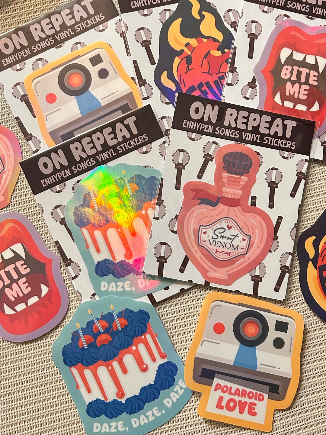 Enhypen Song Vinyl Sticker - Etsy