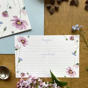 Recipe Sharing Card Set | Recipe Card Gift | Foodie Gift | Gift for ...