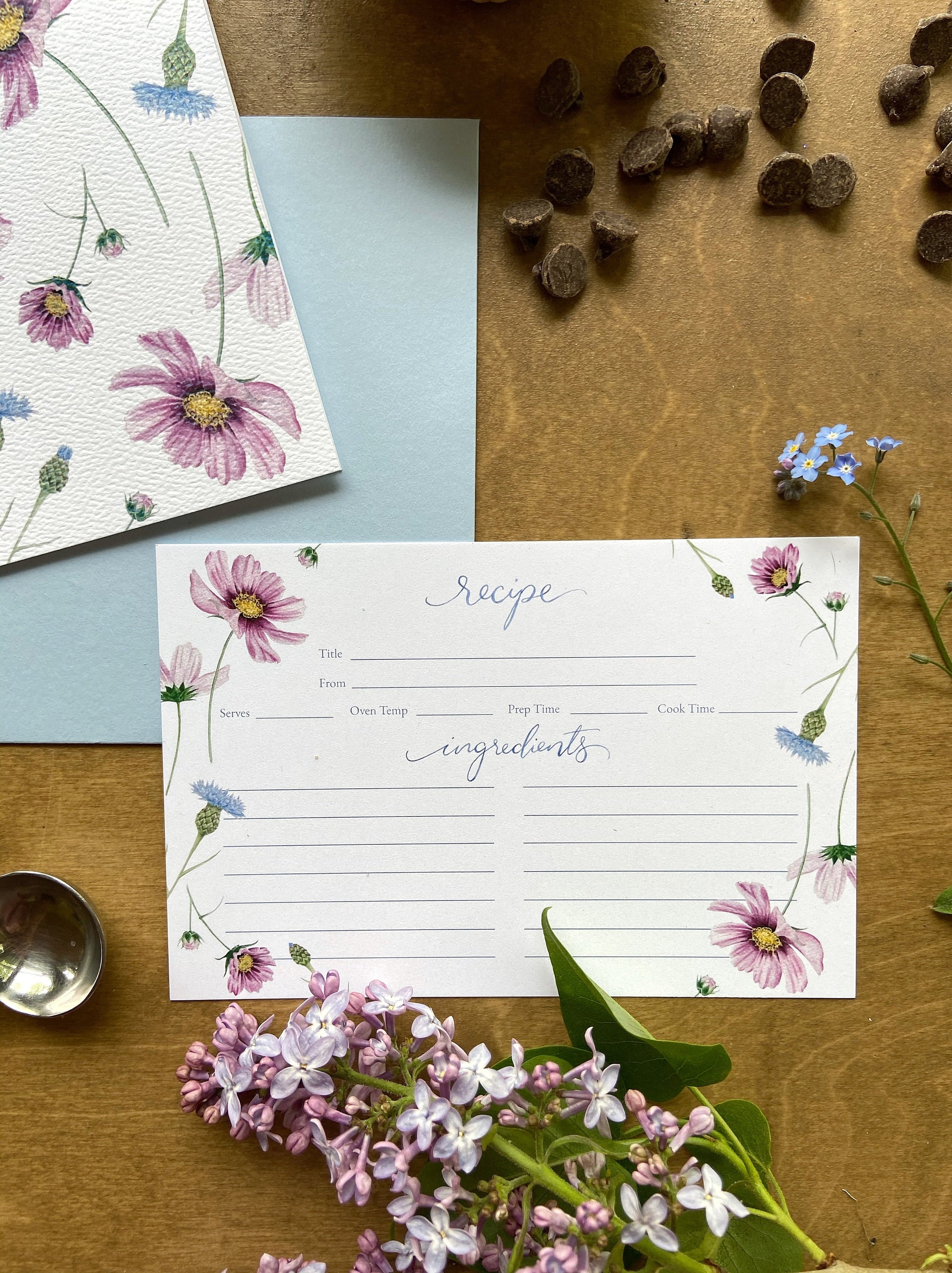 Recipe Sharing Card Set Recipe Card Gift Foodie Gift Gift for Baker ...