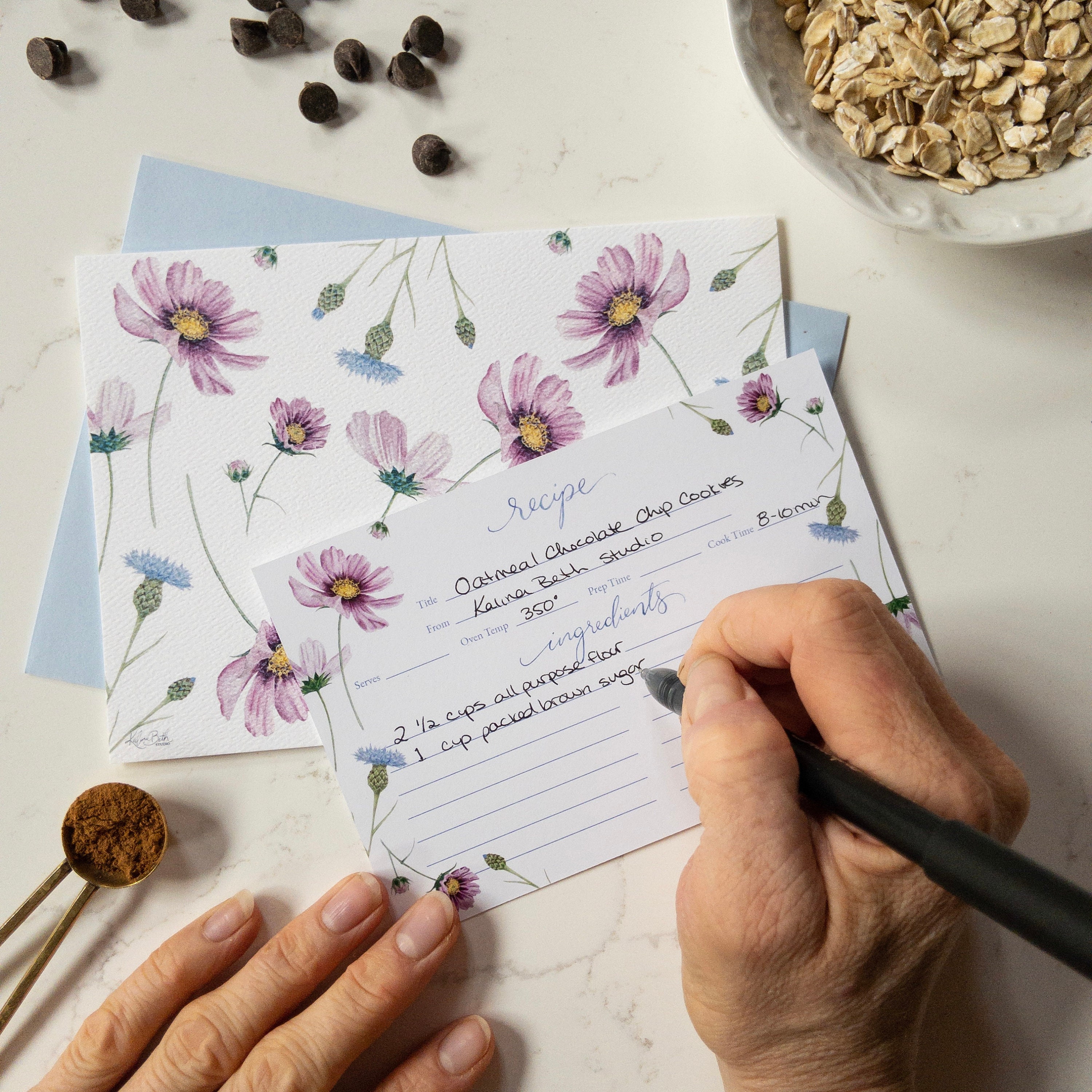 Recipe Sharing Card Set Recipe Card Gift Foodie Gift Gift for Baker ...