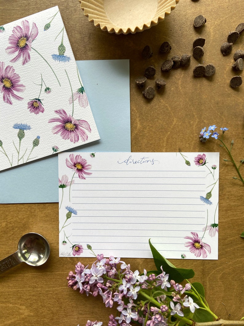 Recipe Sharing Card Set Recipe Card Gift Foodie Gift Gift for Baker ...