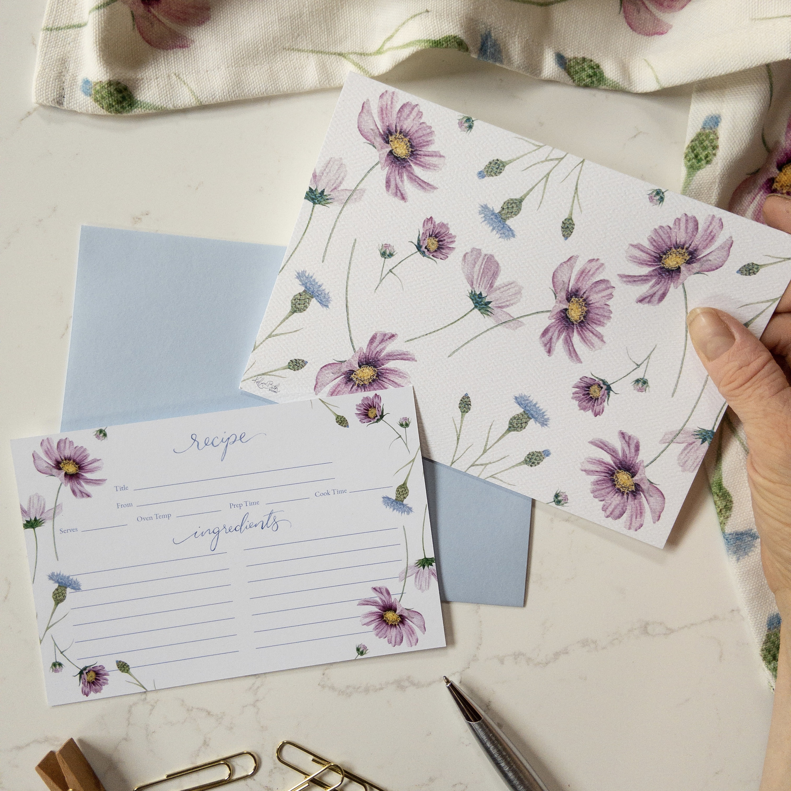 Recipe Sharing Card Set Recipe Card Gift Foodie Gift Gift for Baker ...